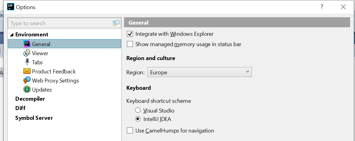 How to customise shortcuts in dotPeek? – .NET Tools Support | JetBrains